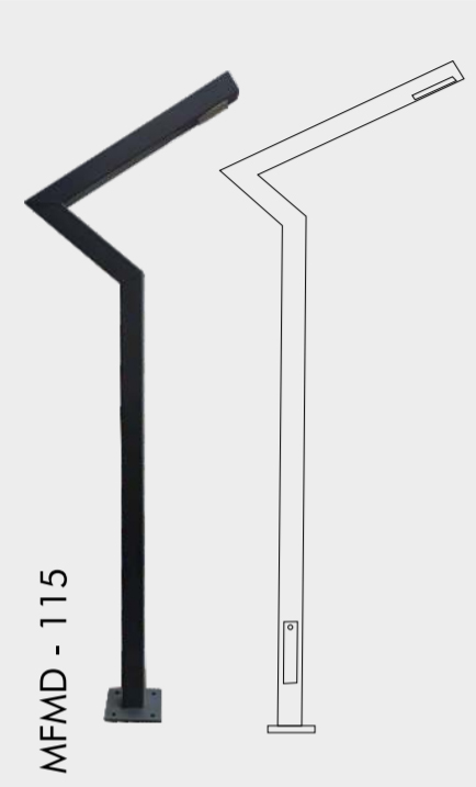 Explore Modern Street Pole Design, Gate Poles, and House Pole Designs ...